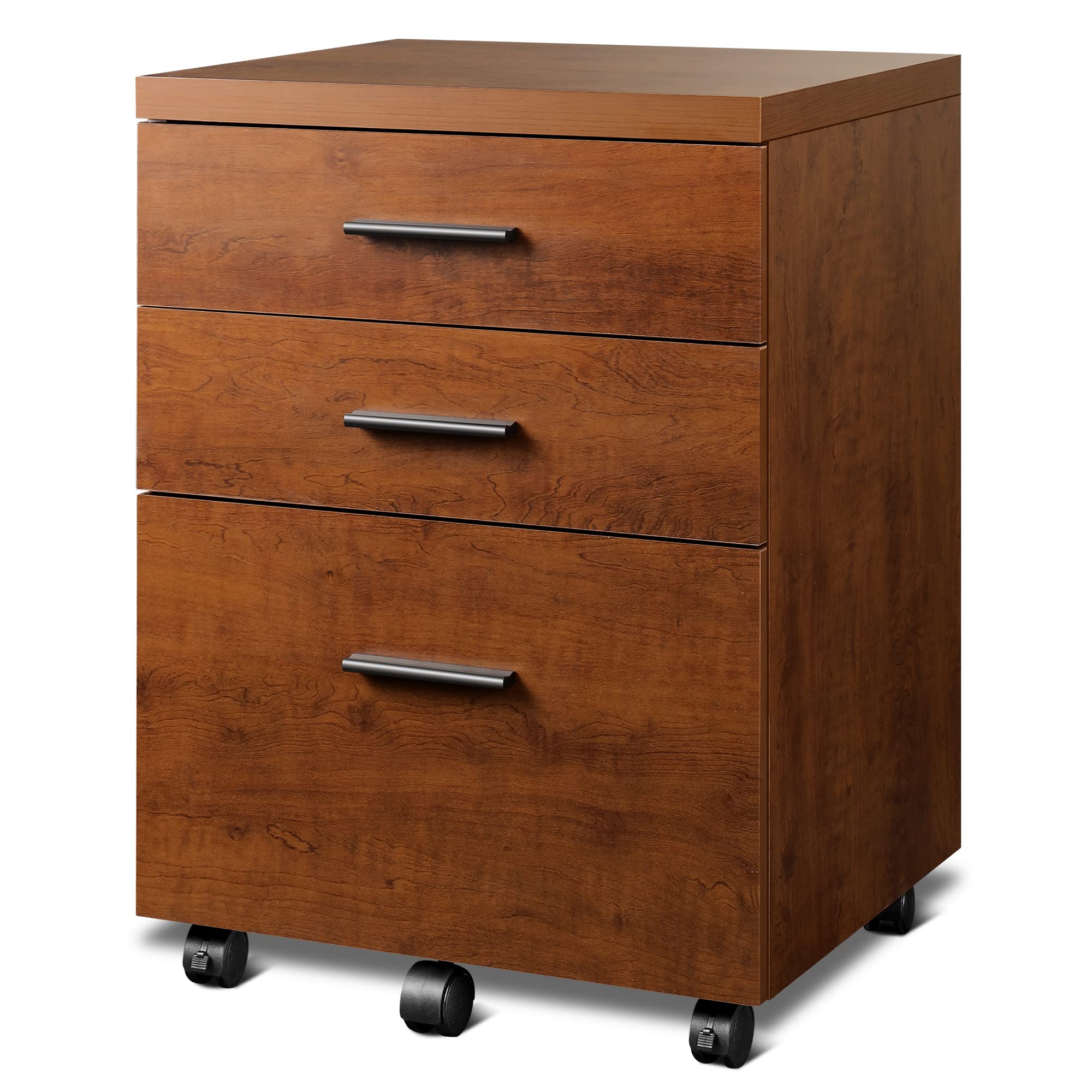 18.5"W Wood 3 Drawer Lateral File Cabinet - Office Furniture | DEVAISE ...